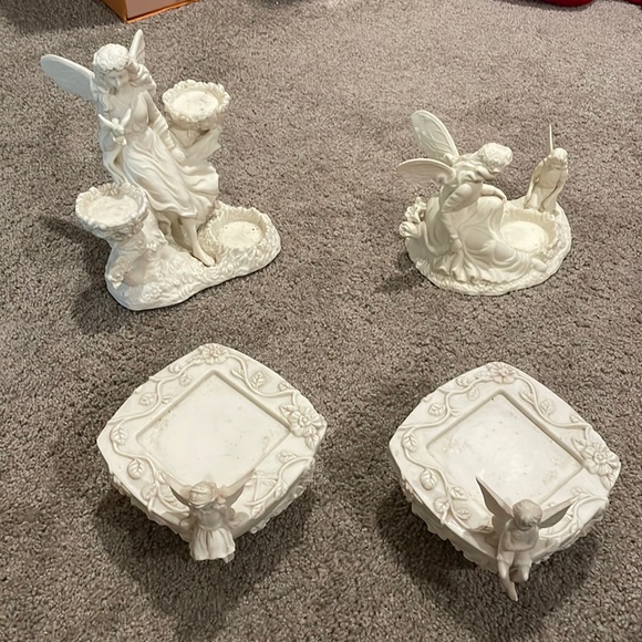 PartyLite | Accents | Partylite Candle Holder Fairy Set | Poshmark